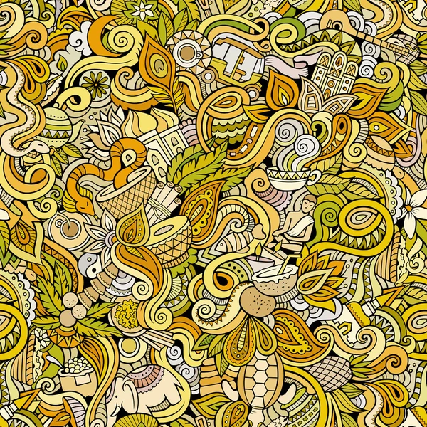 Cartoon cute doodles curls frame design Stock Illustration by ...