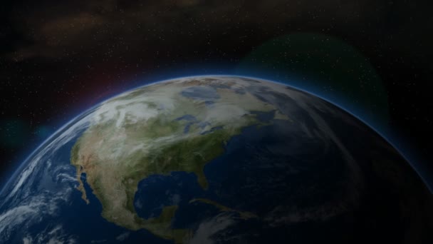 Earth from Space, North America - Animation — Stock Video © eyeidea ...