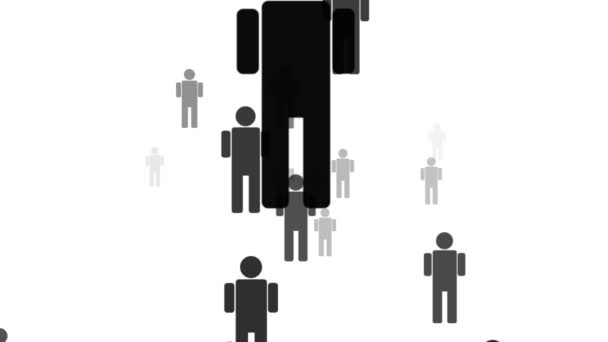 Bodybuilder among another people Stock Vector Image by ©Schwarz #60600825