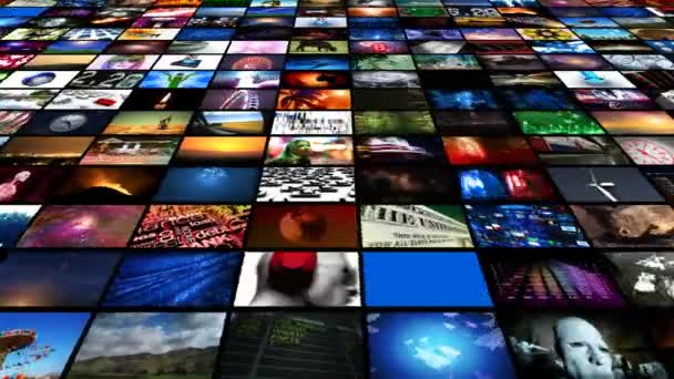 Video Wall Media Streaming (HD) ⬇ Video by © eyeidea Stock Footage ...