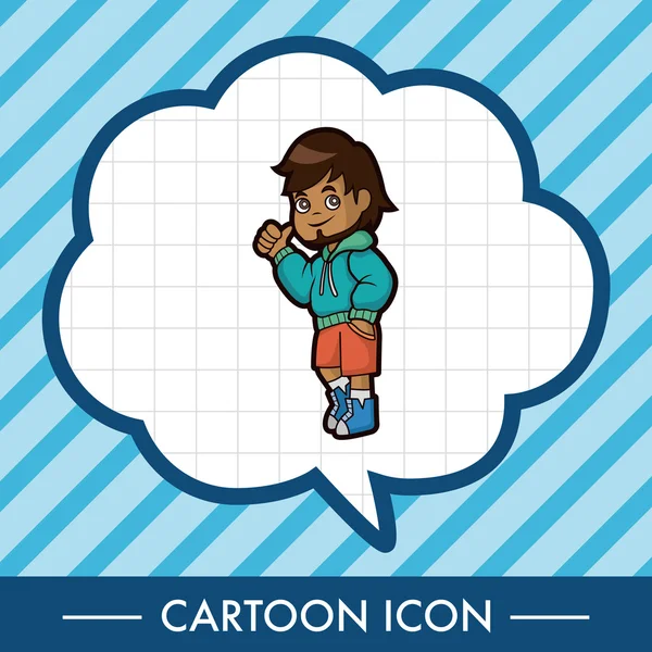 100,000 Cartoon boy thinking Vector Images | Depositphotos