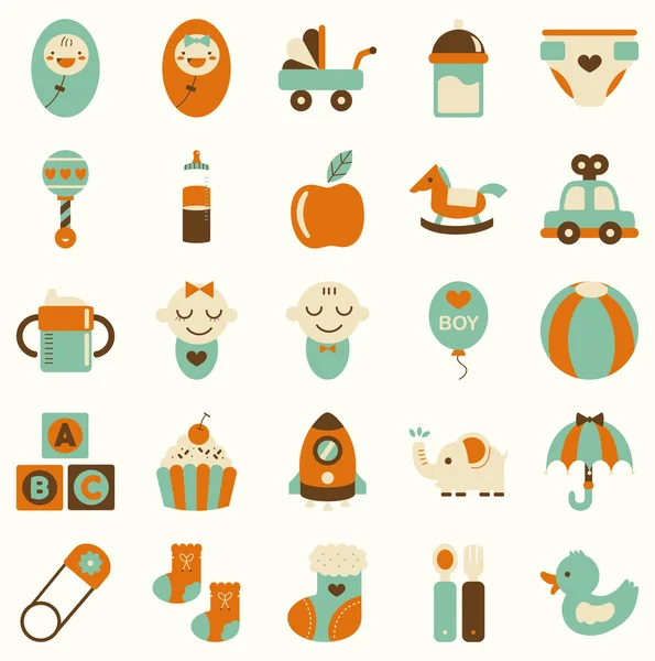 Baby stuff stickers Stock Vector Image by ©mocoo2003 #12092692