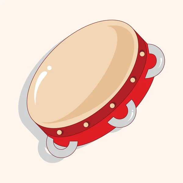 ᐈ Pandereta imágenes de stock, ilustracion dibujo de pandereta ...