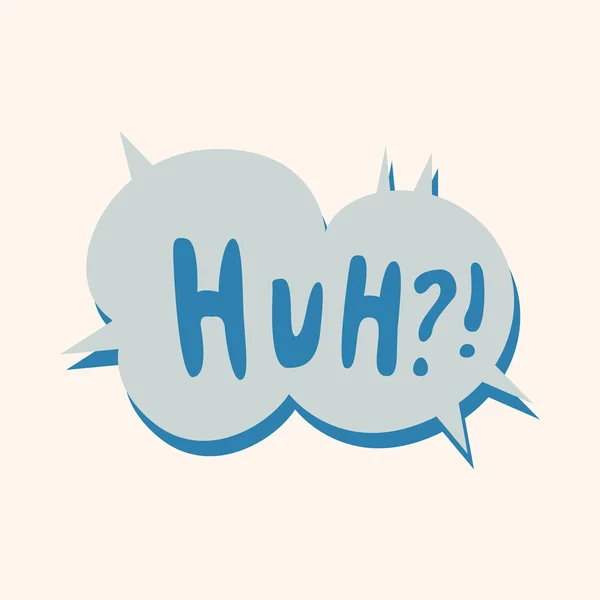 Word message huh Vector Art Stock Images | Depositphotos