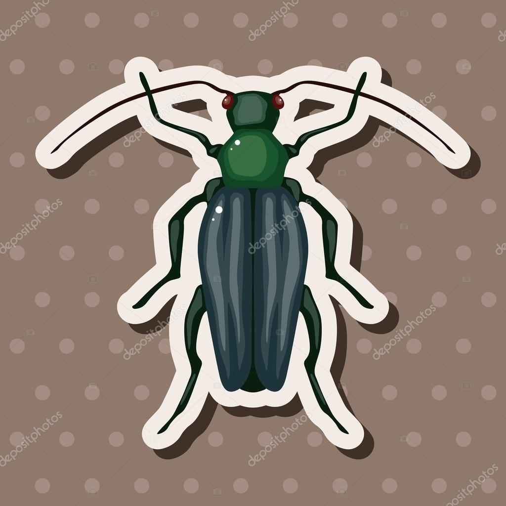 Elementos de dibujos animados bug Vector de Stock de ©mocoo2003 71371933