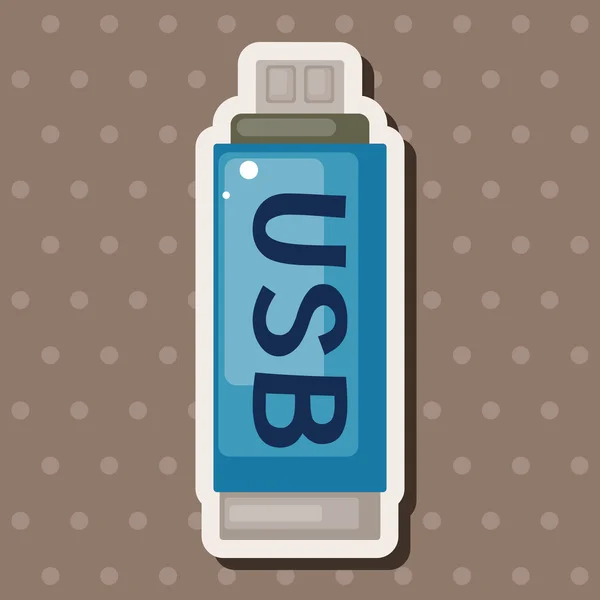 Elementos tema usb Vector Art Stock Images | Depositphotos