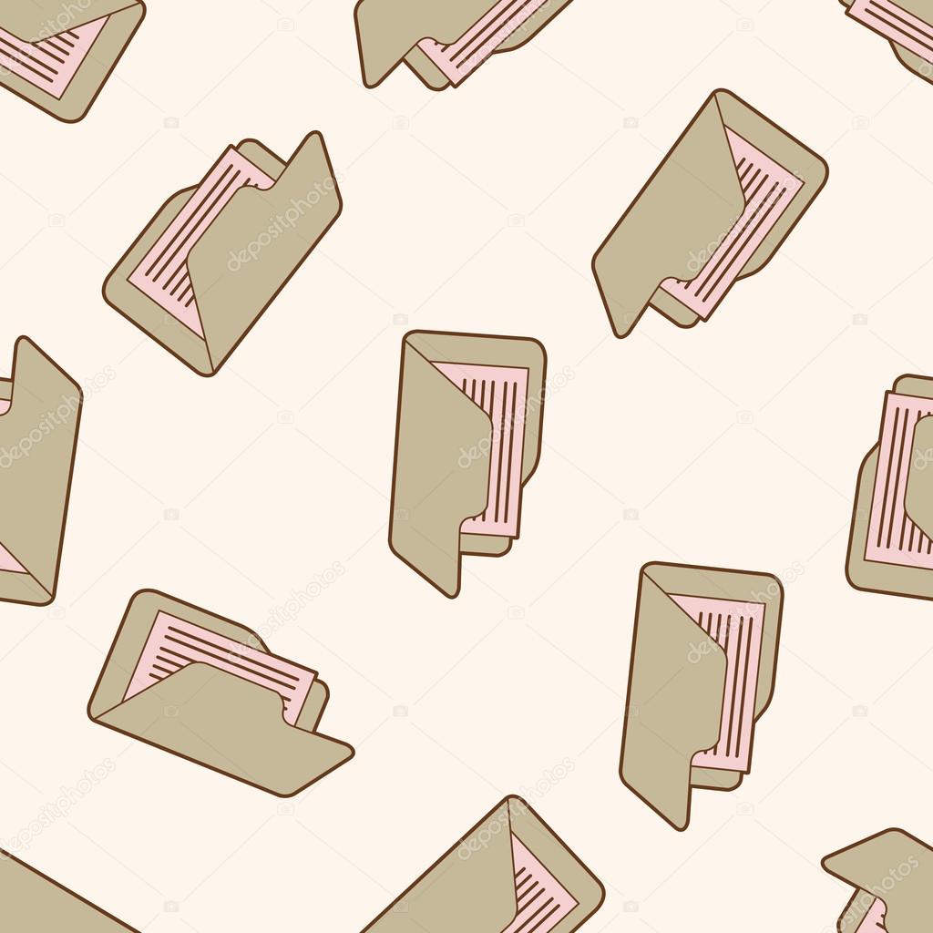 Computer-related desktop icon , cartoon seamless pattern background ...