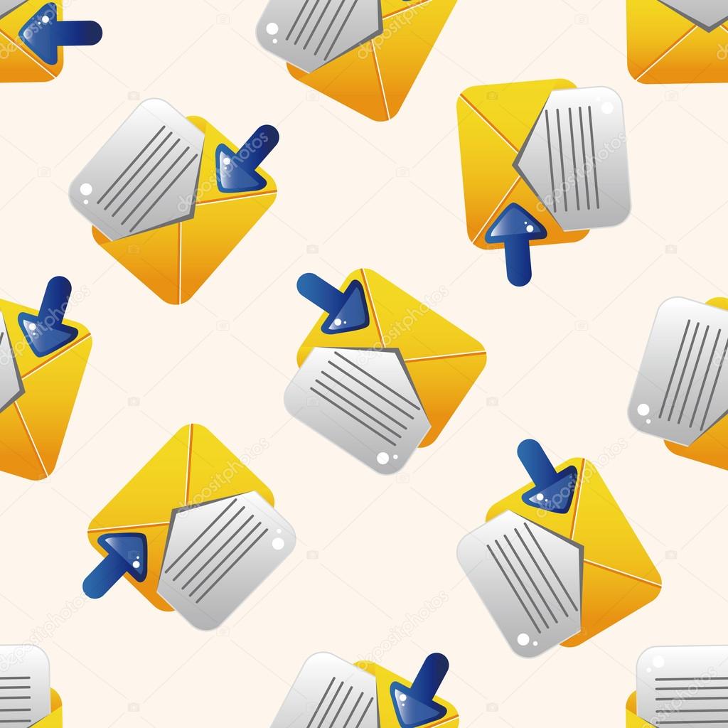 Computer-related desktop icon , cartoon seamless pattern background ...