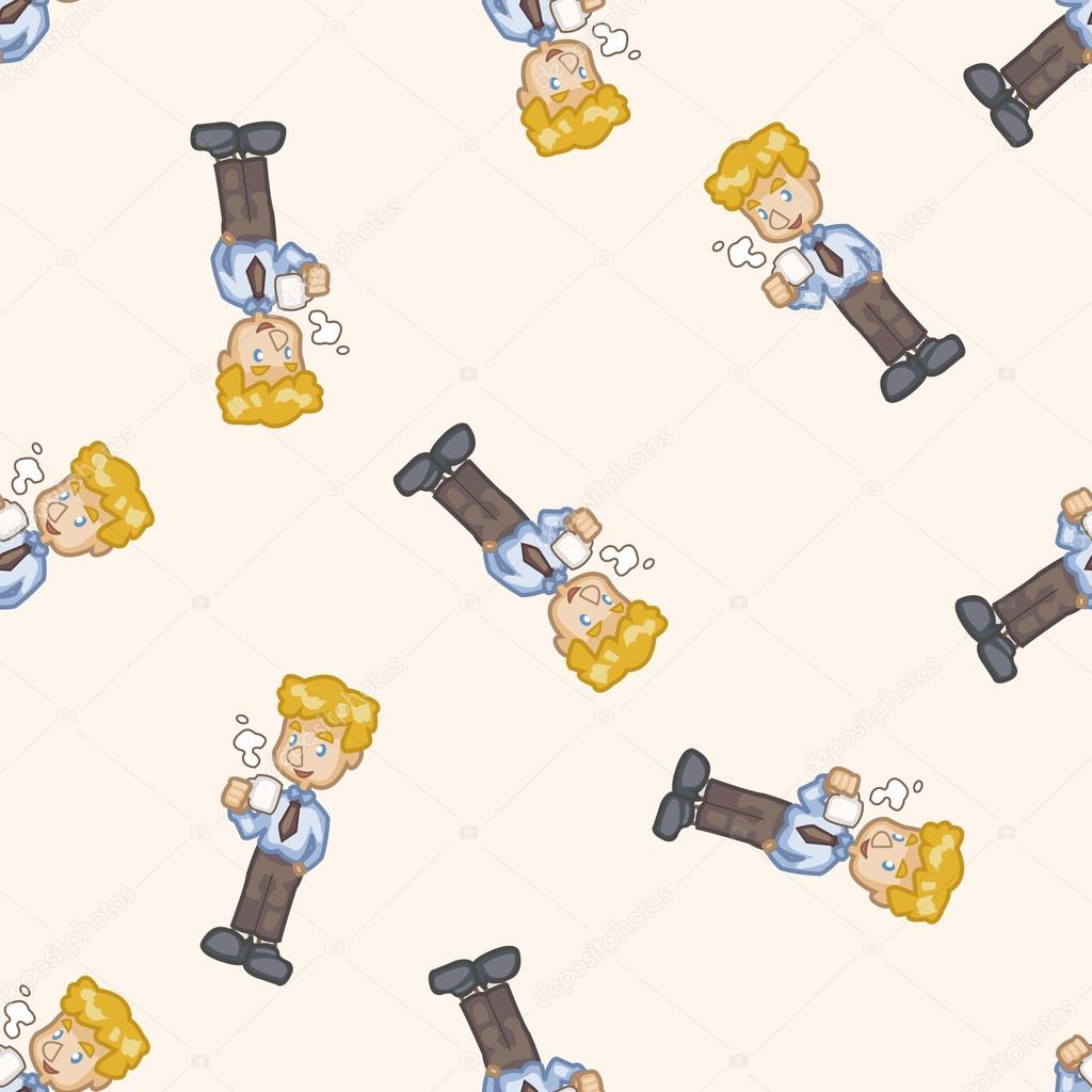 Office workers , cartoon seamless pattern background Stock Vector by ©mocoo2003 73692561