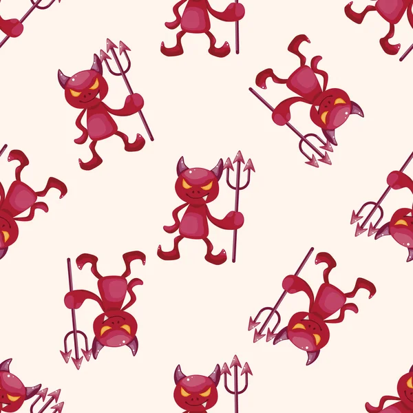 Devil , cartoon seamless pattern background Stock Vector Image by ...
