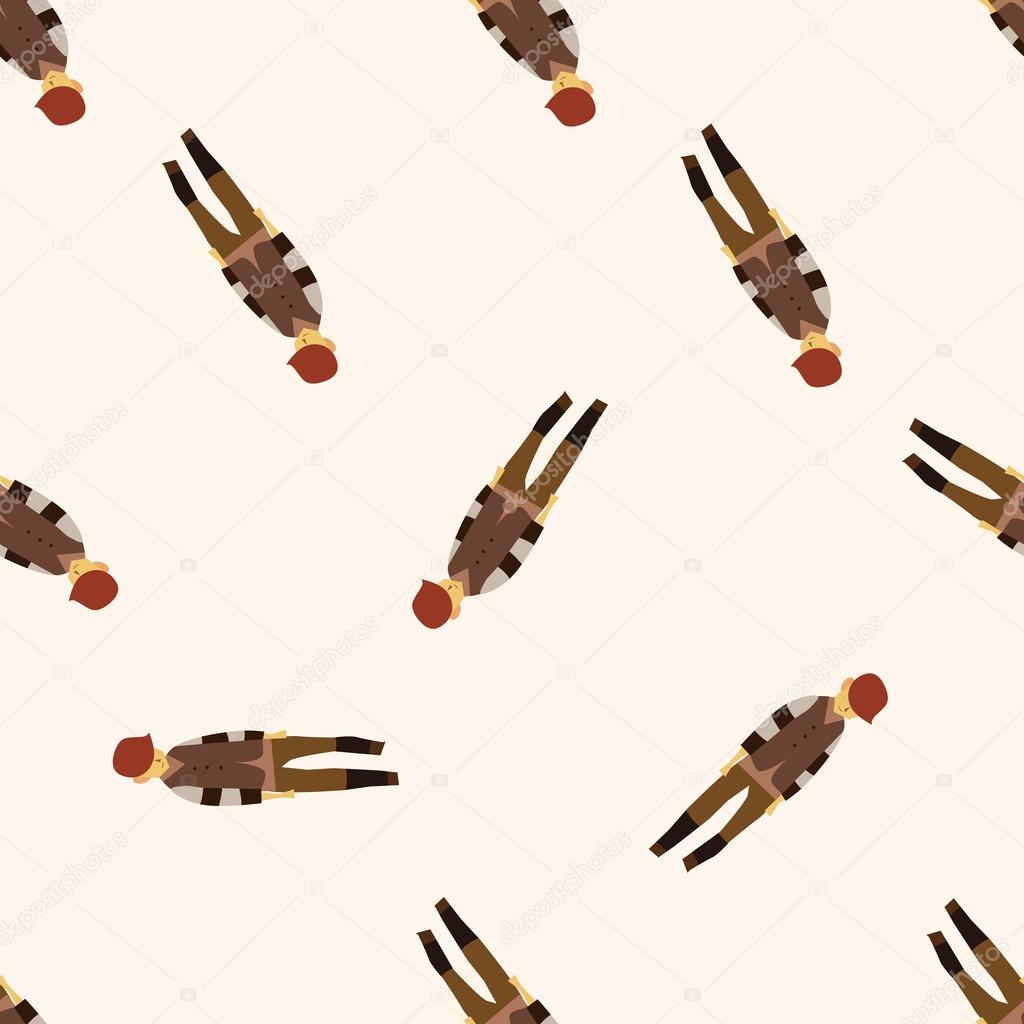 Boy man cartoon , cartoon seamless pattern background Stock ...