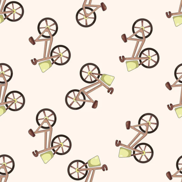 Transportation bike , cartoon seamless pattern background Stock Vector ...