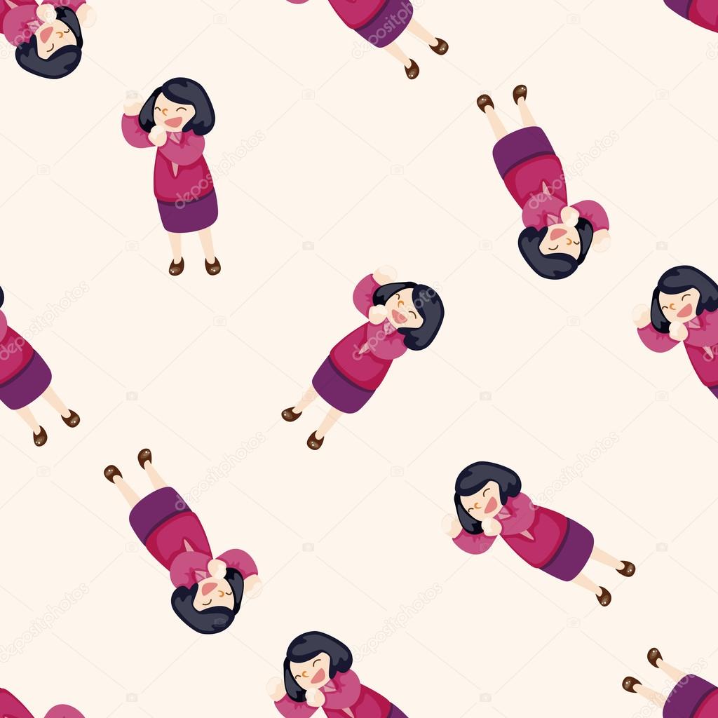 Office workers , cartoon seamless pattern background Stock Vector by ©mocoo2003 73712307