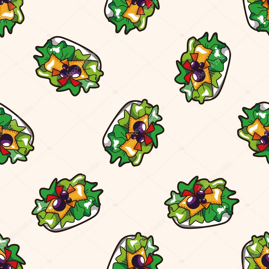 Ensalada, dibujos animados de fondo transparente — Vector de stock ...