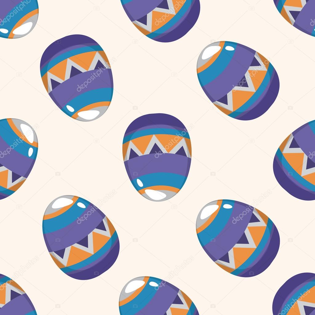 Easter egg 10, cartoon seamless pattern background Stock Vector Image ...