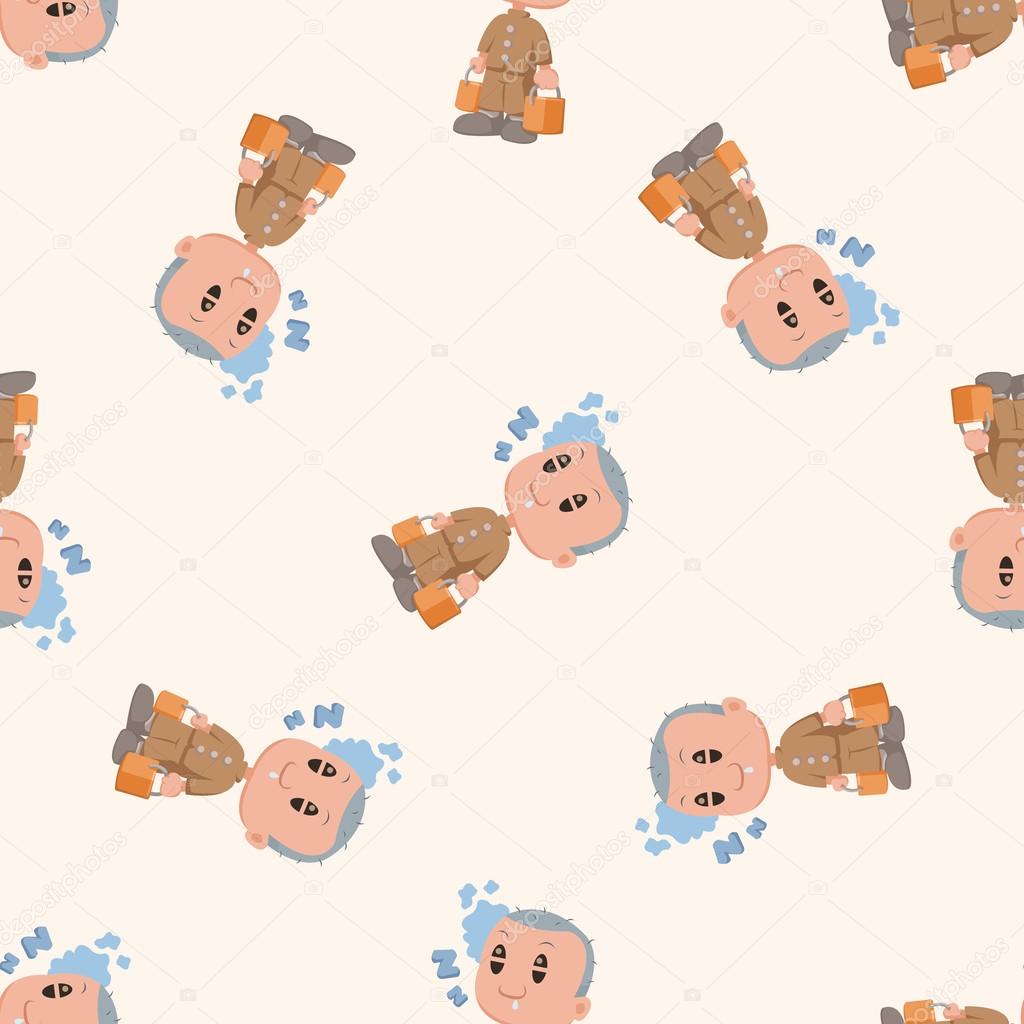 Student , cartoon seamless pattern background Stock Illustration by ...