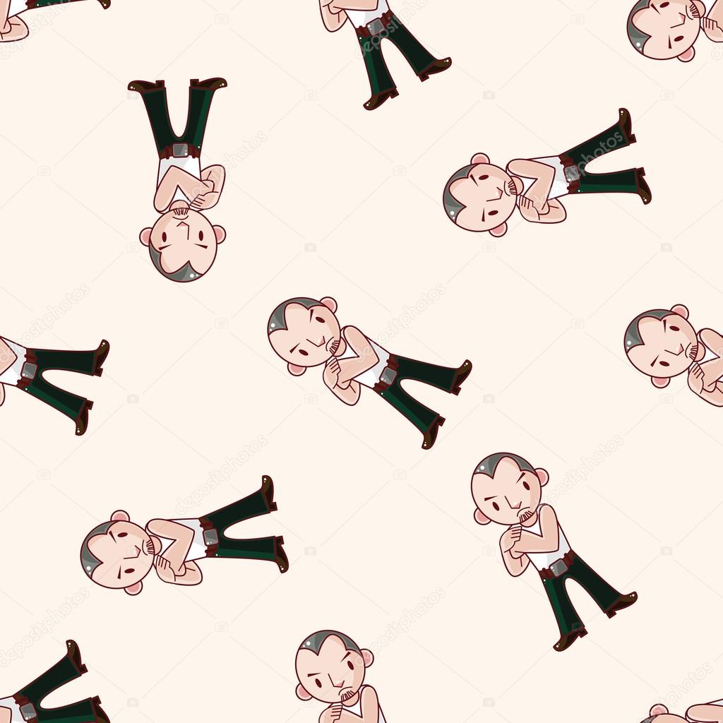 Mafia , cartoon seamless pattern background Stock Vector Image by ...