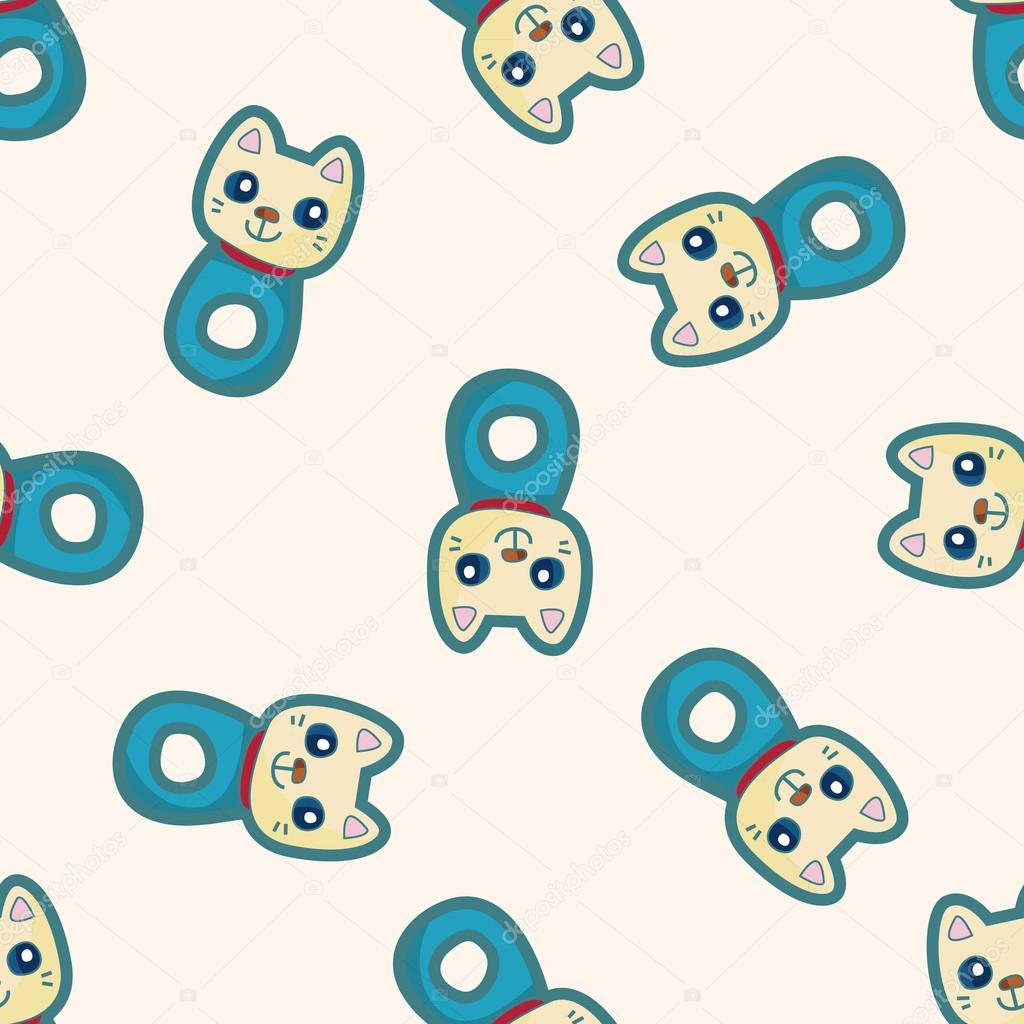 Safety pin , cartoon seamless pattern background Stock Vector by ...