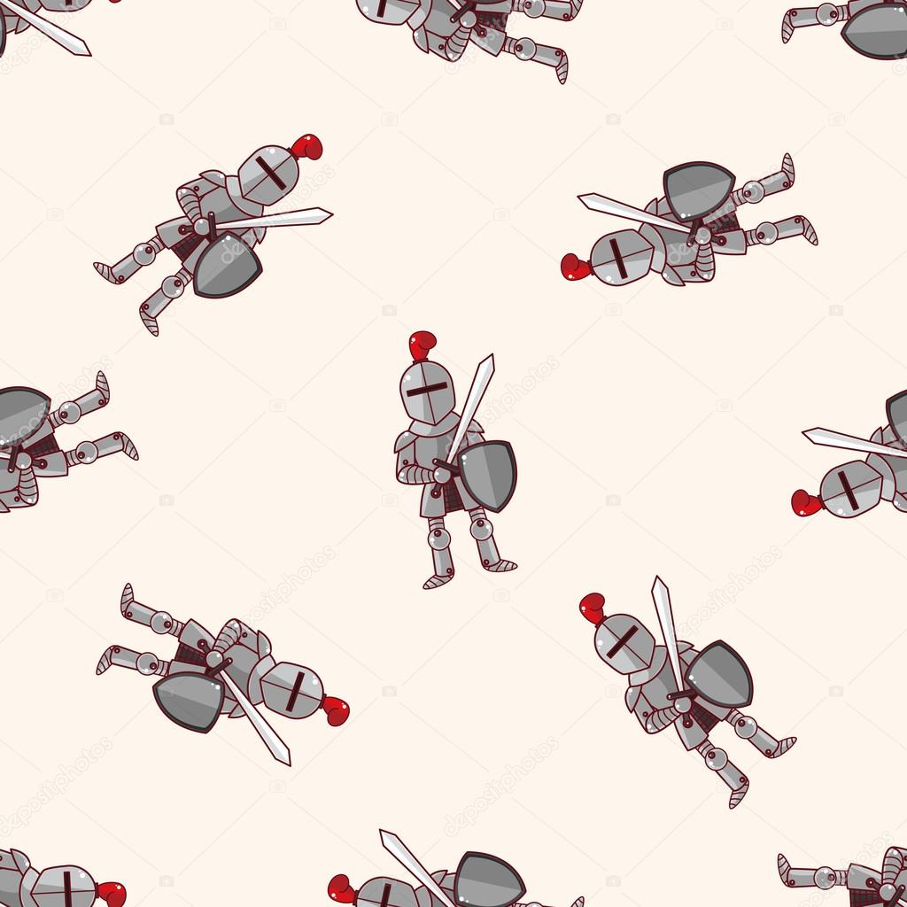 Knight , cartoon seamless pattern background Stock Vector by ©mocoo2003 ...