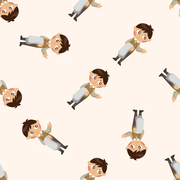 Office workers , cartoon seamless pattern background Stock Vector by ©mocoo2003 73696169