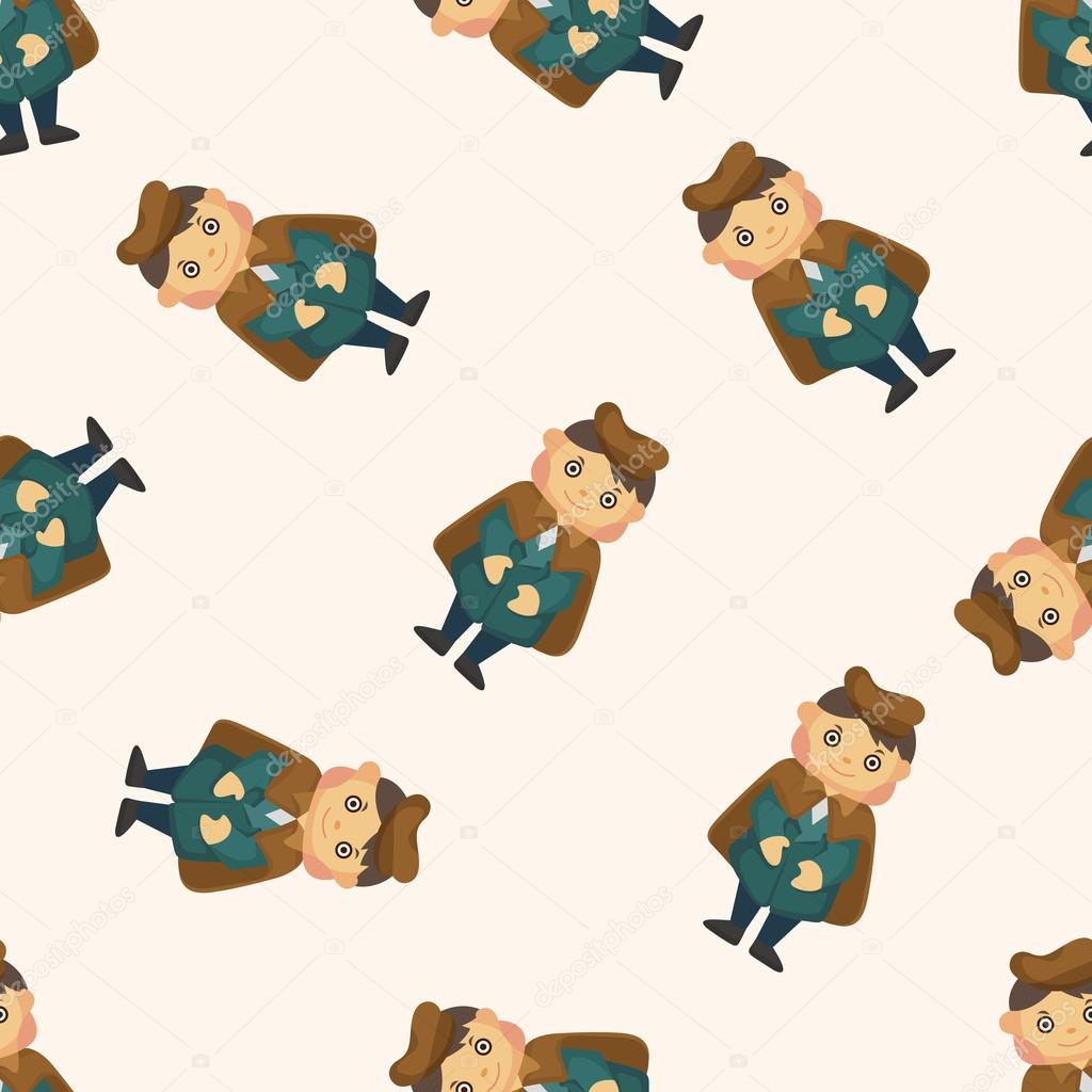 Detective ,seamless pattern Stock Vector by ©mocoo2003 73731801