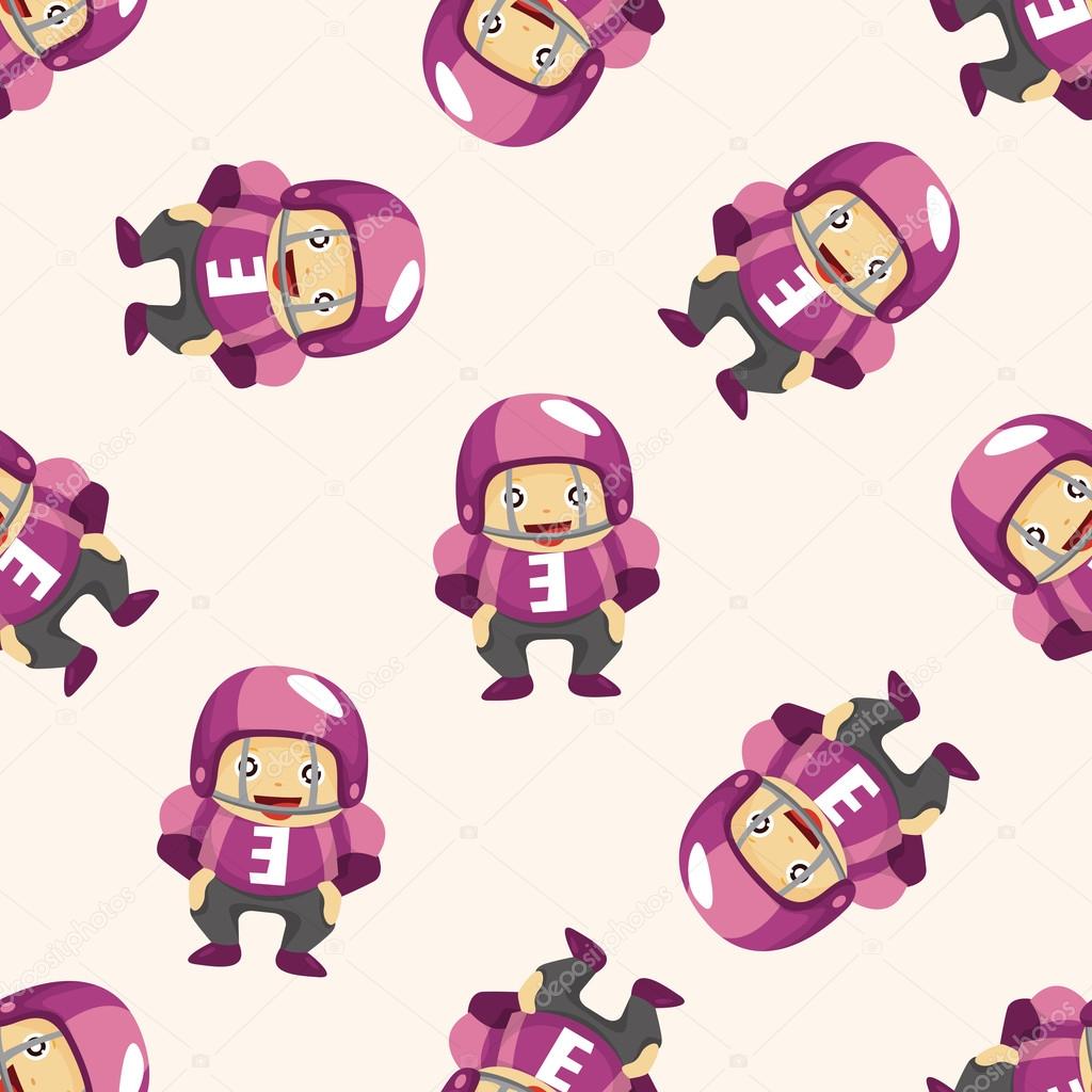 Football player ,seamless pattern Stock Vector Image by ©mocoo2003 ...