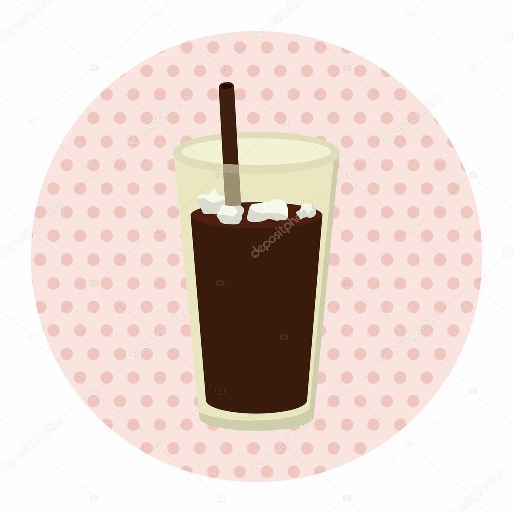 Ice floating coffee theme elements Stock Vector Image by ©mocoo2003 ...