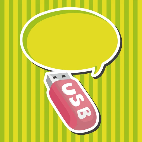 Elementos tema usb Vector Art Stock Images | Depositphotos