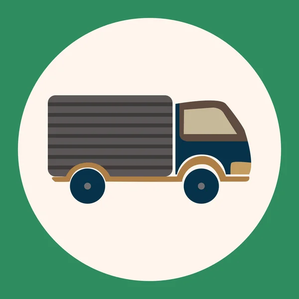 Ilustración del icono de furgón imágenes de stock de arte vectorial ...