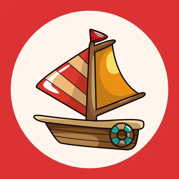 100,000 Wooden boat cartoon Vector Images | Depositphotos