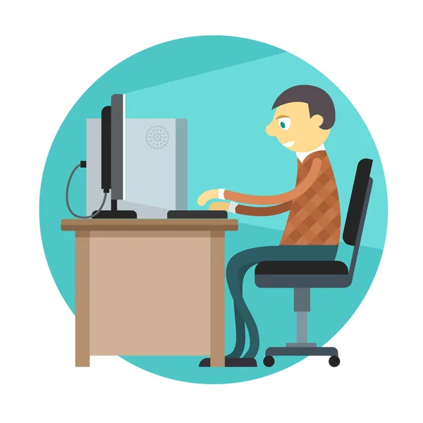 11,808,817 vectores de Persona en computadora, imágenes vectoriales ...