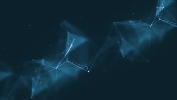 Abstract Plexus Digital Technology Background Loop Animation Abstract Technology Wallpaper ...