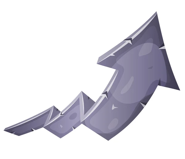 Cartoon Wood Rising Arrow — Stock Vector © benchyb #59076861