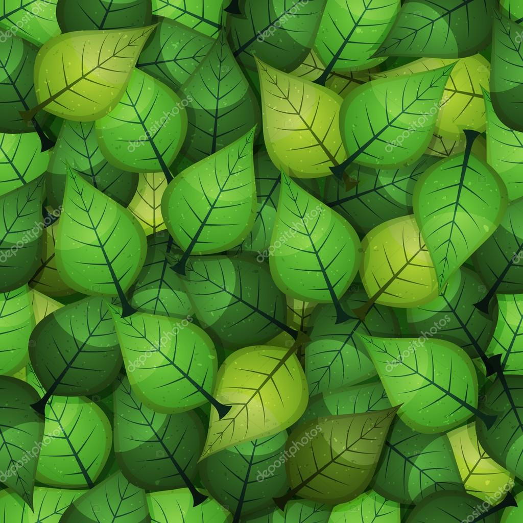 Seamless Spring Leaves Background Stock Vector Image by ©benchyb #64216553