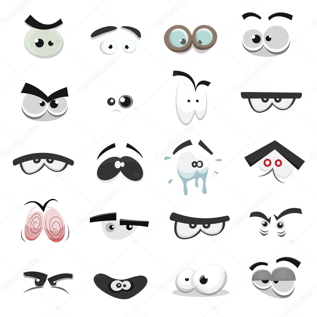 Conjunto de ojos cómicos 2022