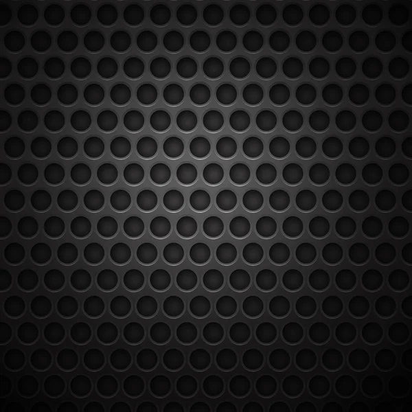 Seamless texture perforated pattern black metal surface dark gray ...
