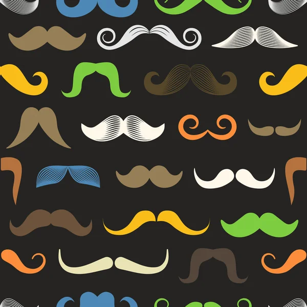 Clipart: mustaches | Different retro style moustache clip-art. Vector ...
