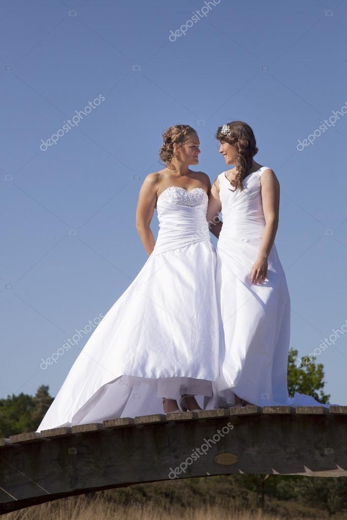 Two Brides Getting Married