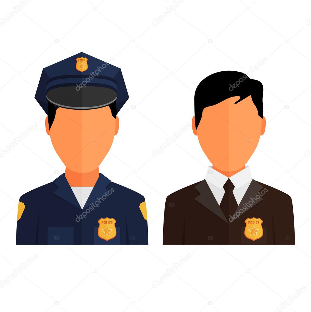 Police officer avatar Stock Vector Image by ©Mix3r #105385516