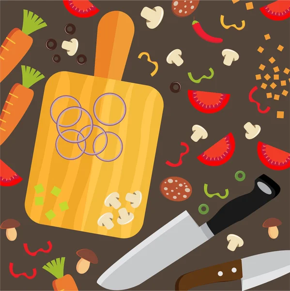 Cooking poster design — Stock Vector © Mix3r #63672943