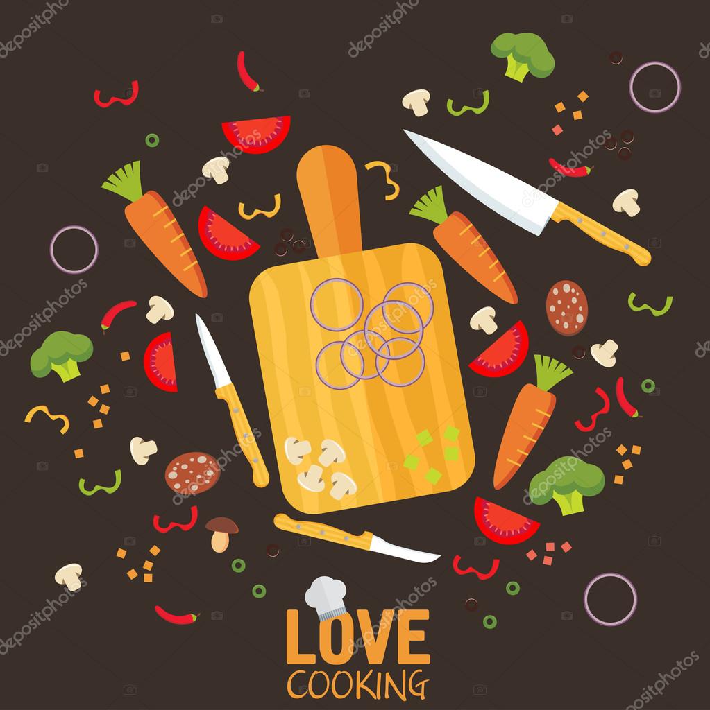 Cooking poster design Stock Vector by ©Mix3r #63672839