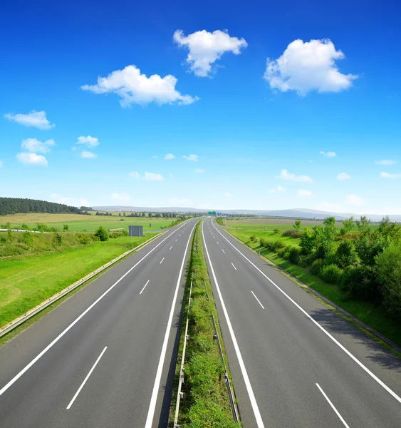 Wide and empty highway Stock Photos, Royalty Free Wide and empty ...