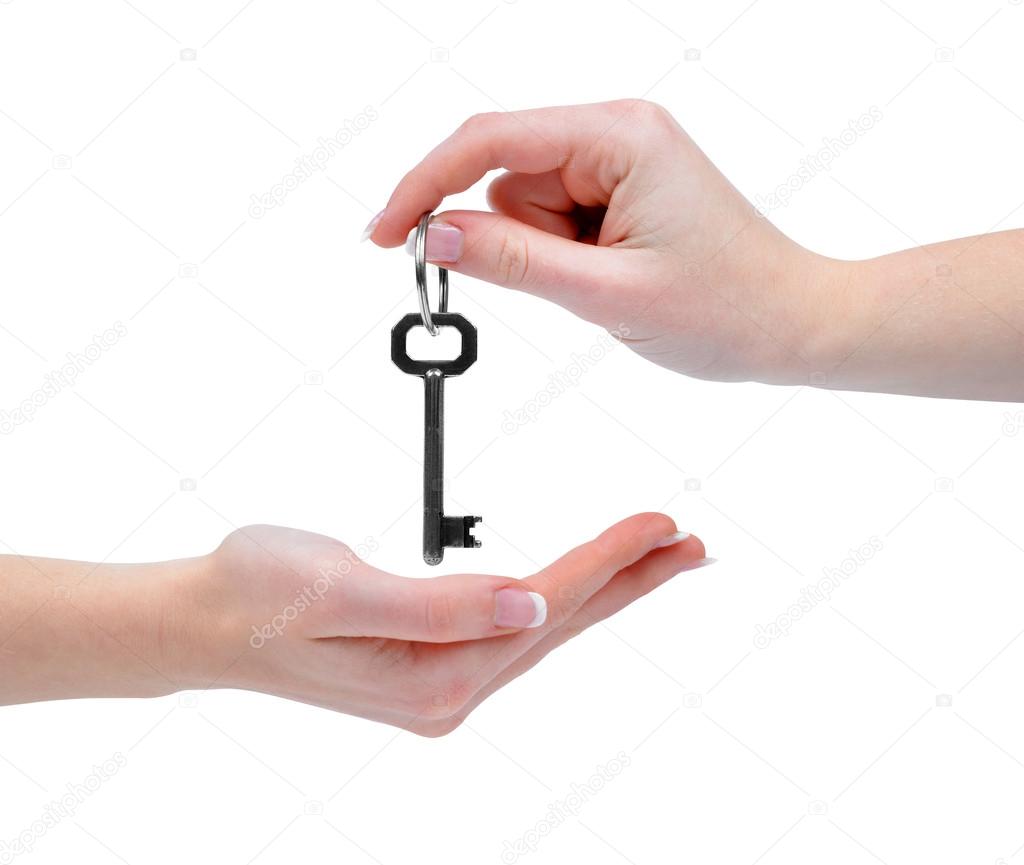 Hands with key Stock Photo by ©vencav 78044820