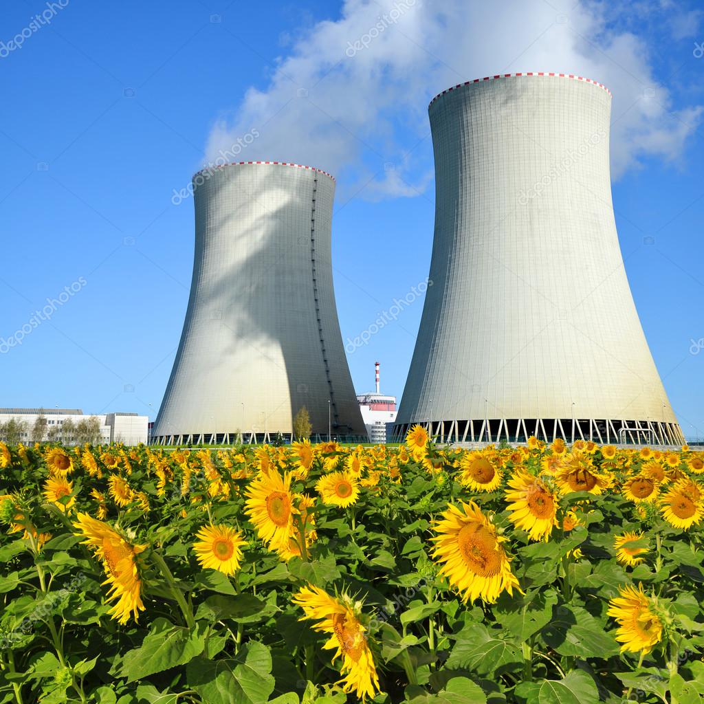Nuclear power plant Stock Photo by ©vencav 81435922