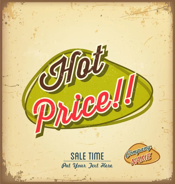 Vintage Bistro Poster. — Stock Vector © aviany #24114615