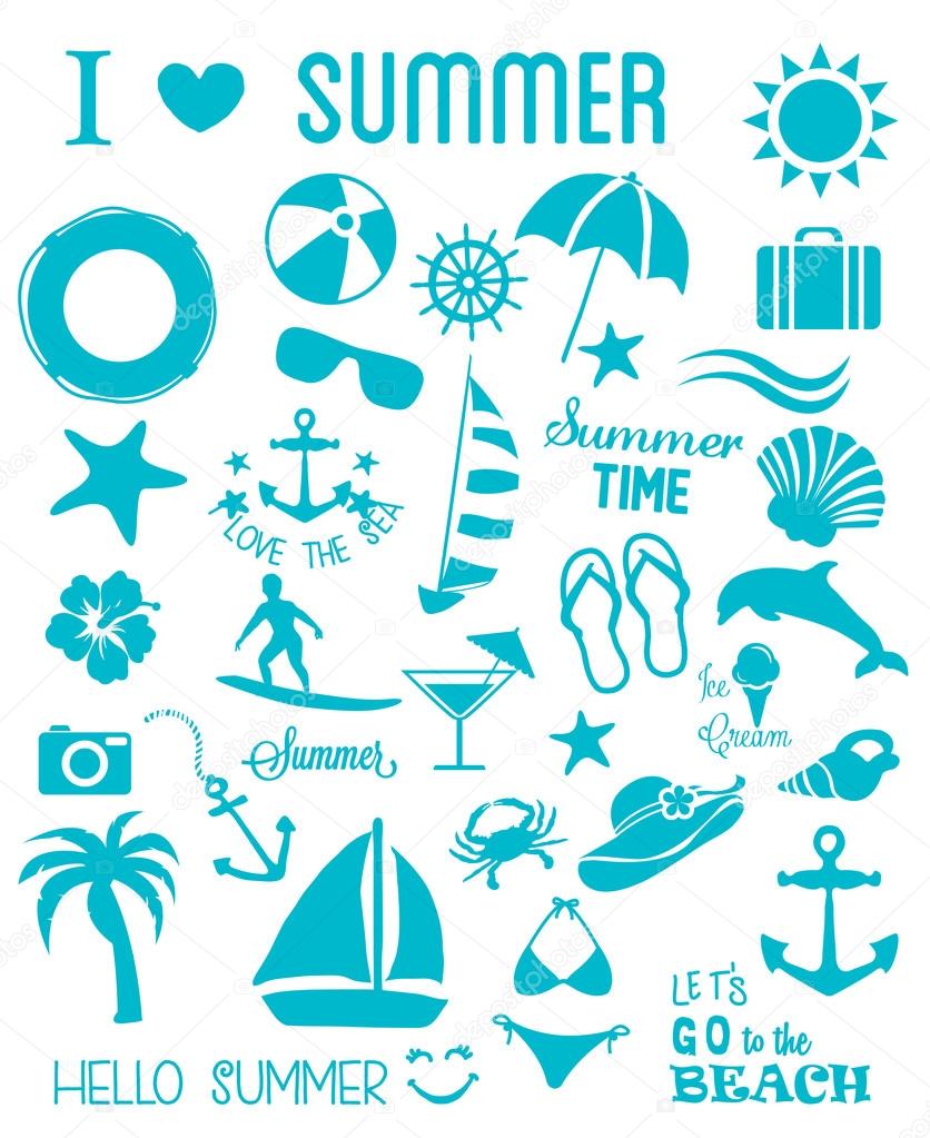 Summer Vector Icons
