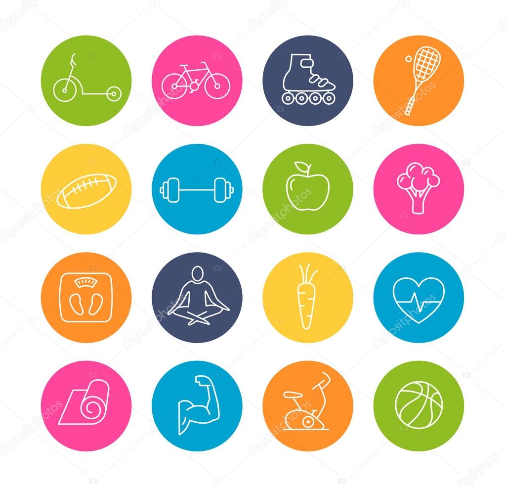 Icono De Vida Saludable