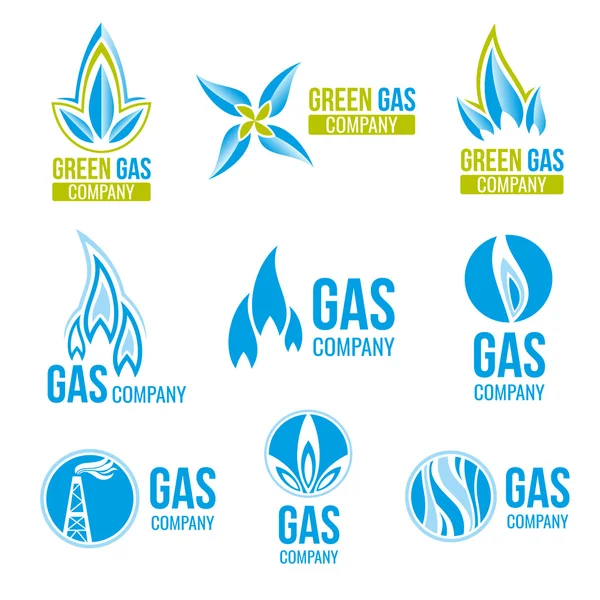 Gas industry symbols — Stock Vector © erryan #69247499