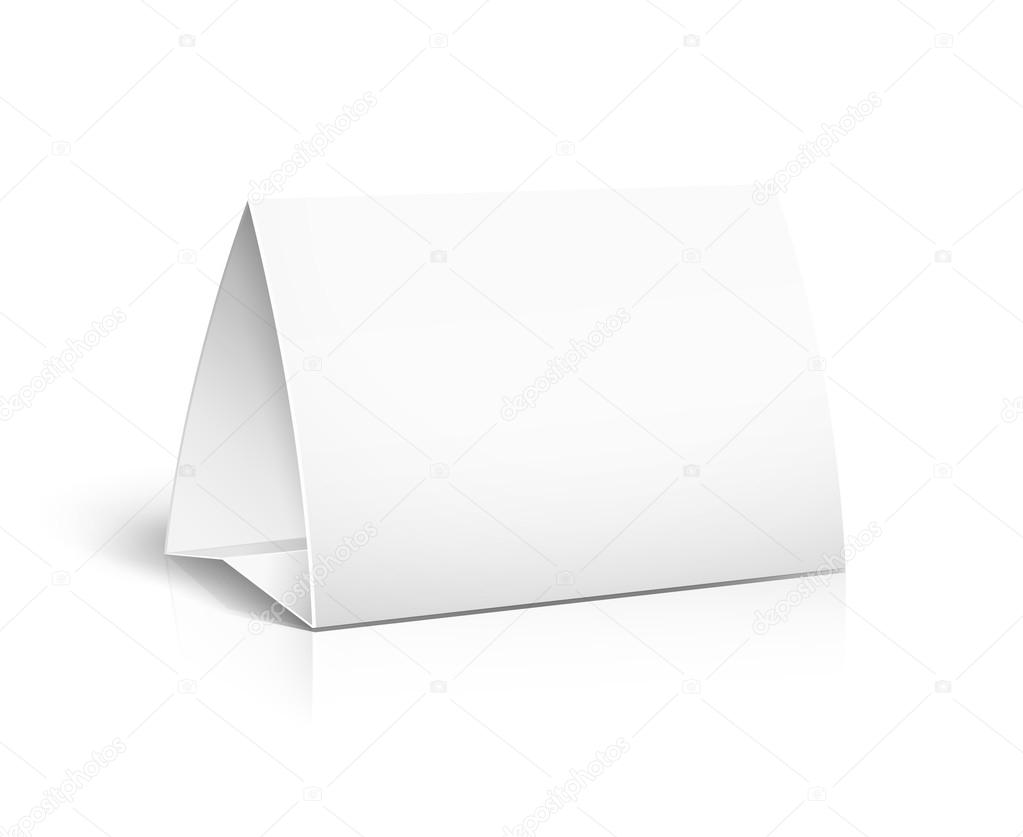 Table paper card Stock Vector Image by ©K3star #53898435