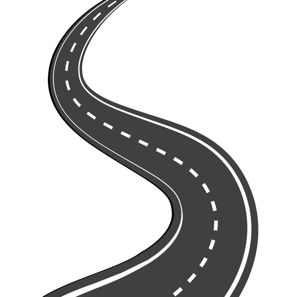 Bumpy road icon uneven dangerous wave path with marking vector Stock ...